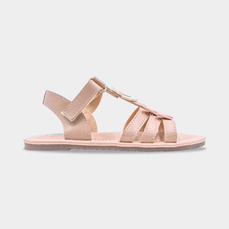 Lil Brown Flower Girl's Sandal - The Brand Hub